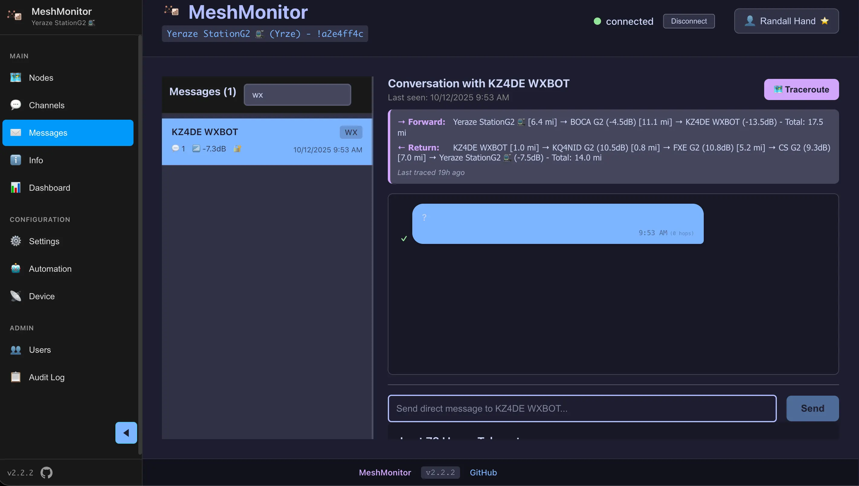 给 Meshtastic 一块「监控大屏」：用 MeshMonitor 把整张网一眼看穿 | MeshCN - Meshtastic 中国社区
