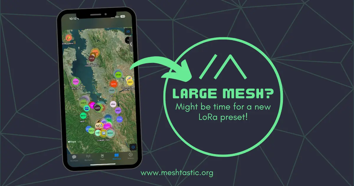 【研讨】为未来超大型 Meshtastic 网络准备的更佳 LoRa 预设 | MeshCN - Meshtastic 中国社区